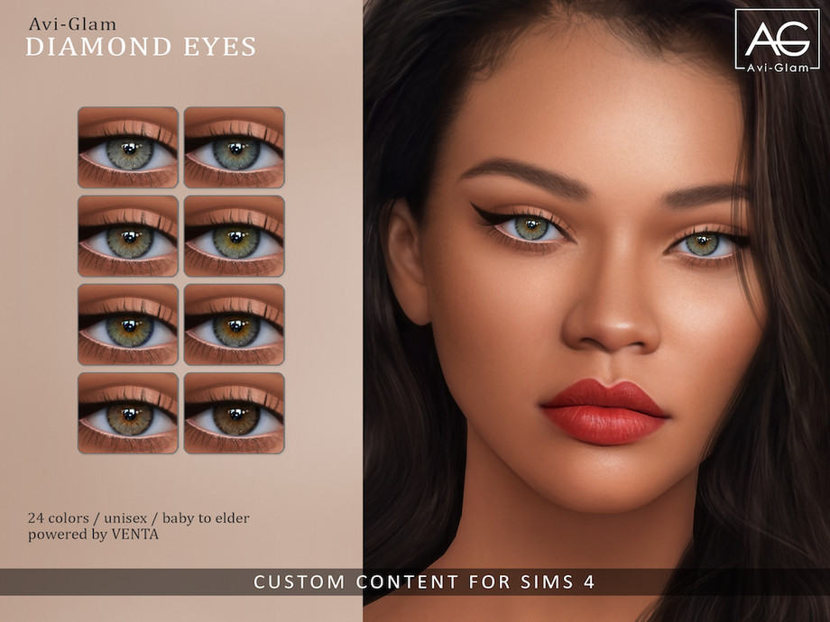 The Sims Resource | Avi-Glam - Diamond Eyes