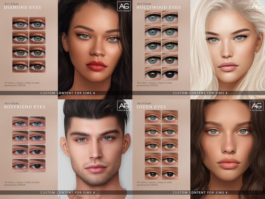 The Sims Resource | Avi-Glam - Daywalker Eyes