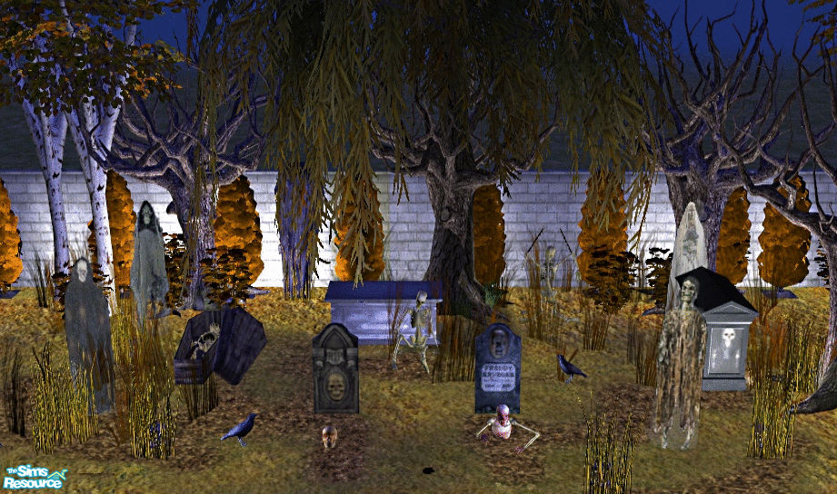 The Sims Resource - Haunted Graveyard Add Ons
