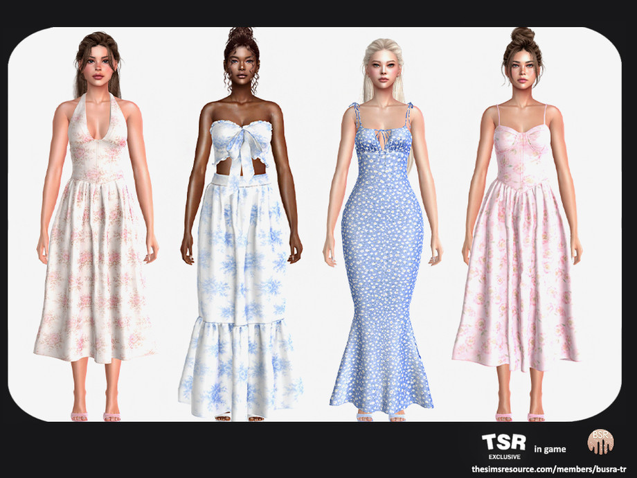 The Sims Resource | SET-Floral Reverie Collection BD1669