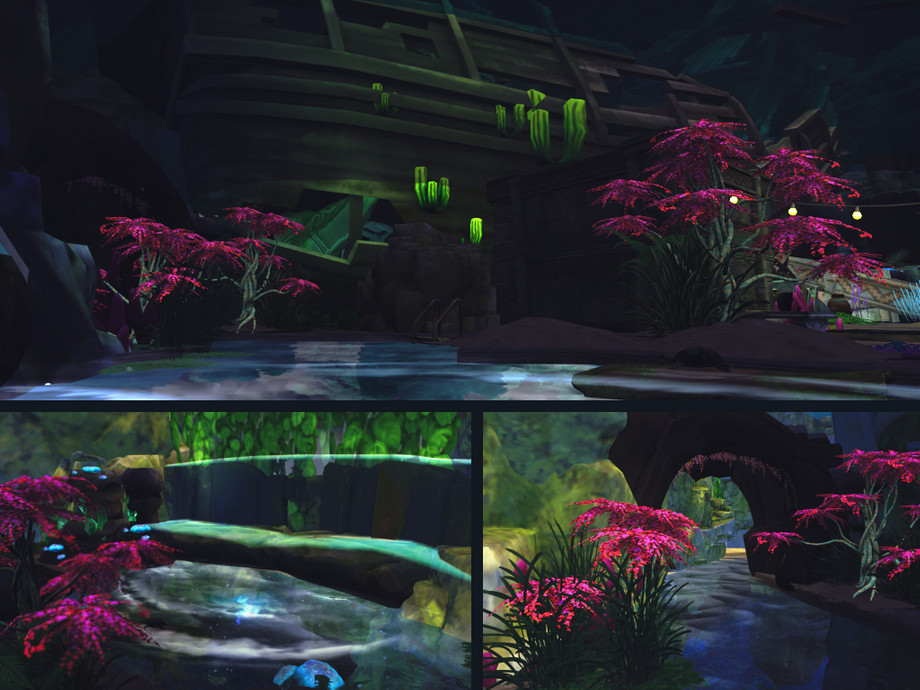 The Sims Resource | Shipwreck 'Sunken Siren'