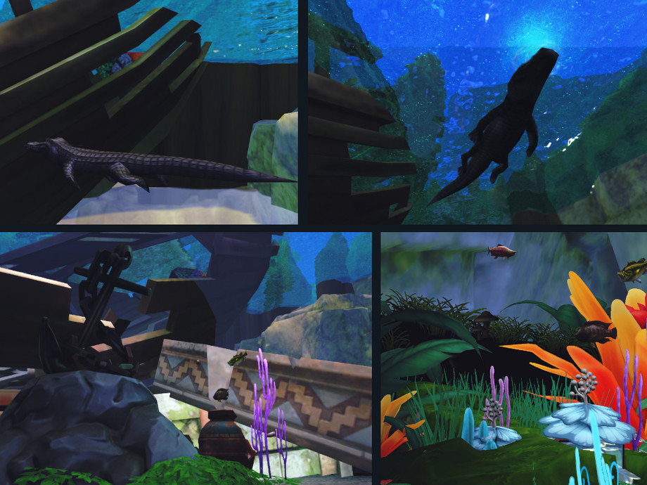The Sims Resource | Shipwreck 'Sunken Siren'