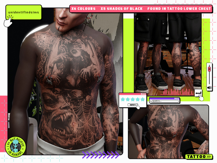 The Sims Resource | Careers Tattoo Artist Pt3 Tattoo