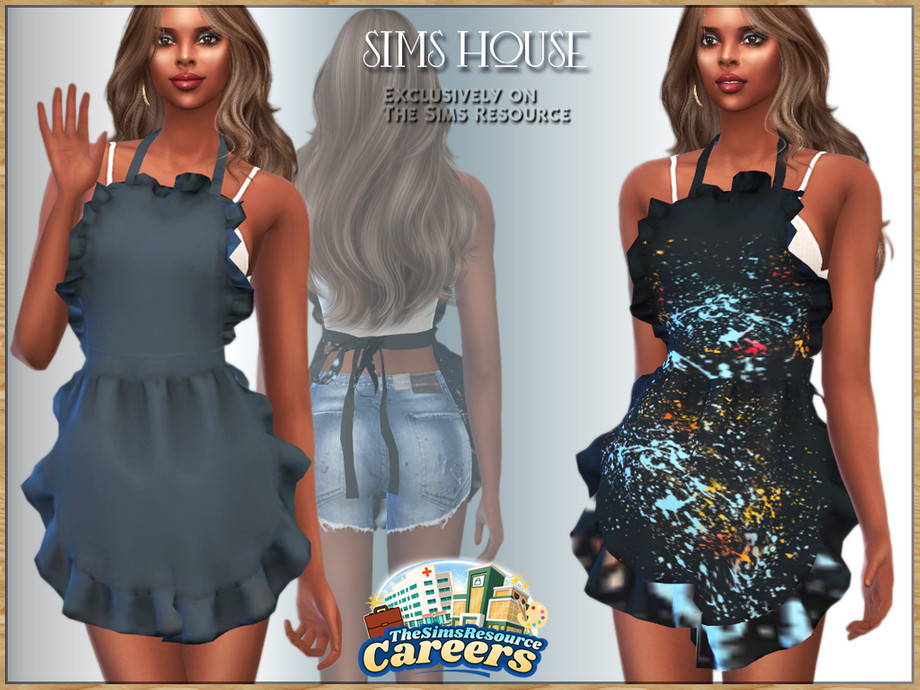 The Sims Resource | ARTIST'S APRON