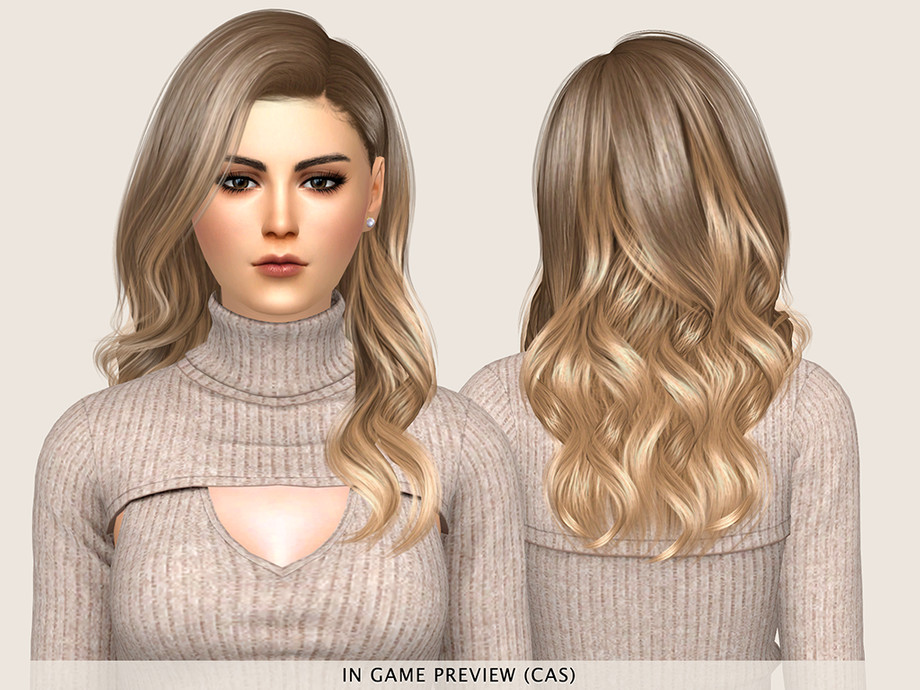 The Sims Resource | Nadine Hairstyle - Style 3