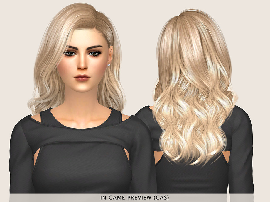 The Sims Resource | Nadine Hairstyle - Style 4