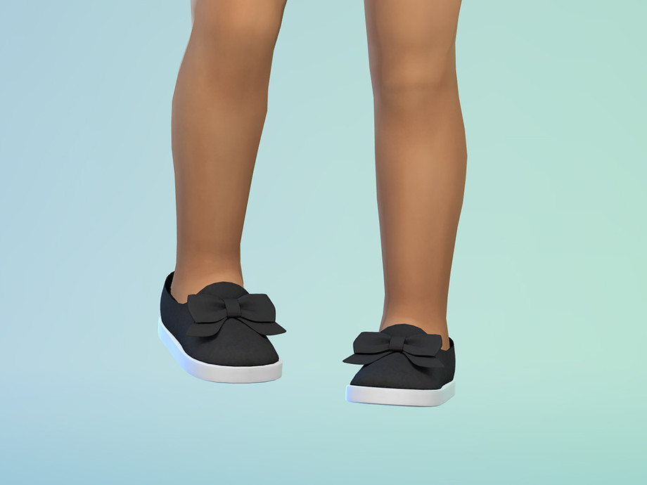 The Sims Resource | Toddler Guipure SlipOns