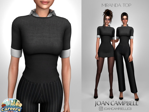 The Sims Resource | MIRANDA TOP