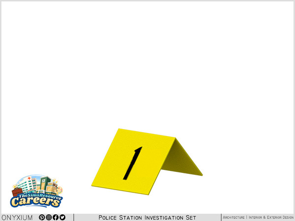 The Sims Resource | CSI Crime Scene Marker