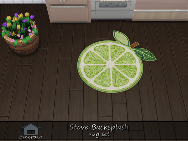 The Sims Resource | Stove Backsplash rug 1