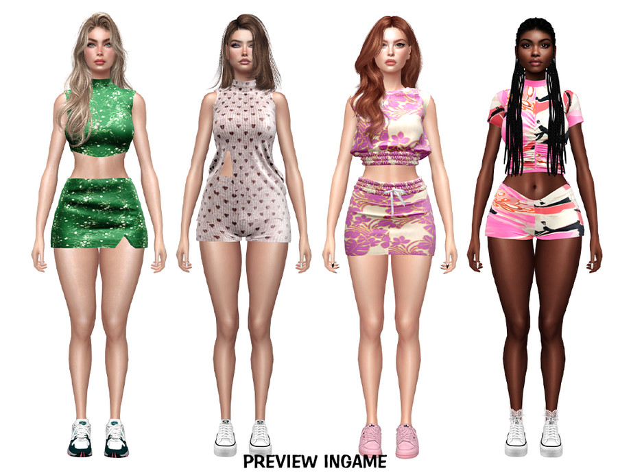 The Sims Resource | STREET MOOD COLLECTION PART II