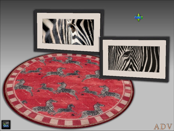 The Sims Resource | ADV-Mabra SIXTEEN s4RugPaintingSet