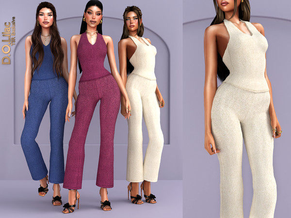 The Sims Resource | Isla Linen Set