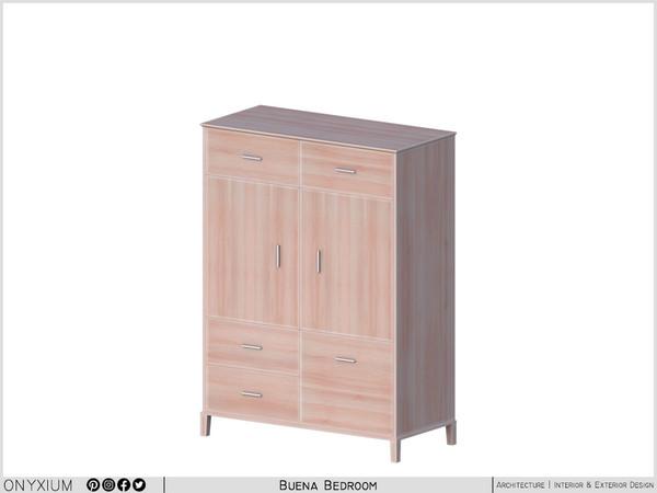 The Sims Resource | Buena Chest Of Drawers