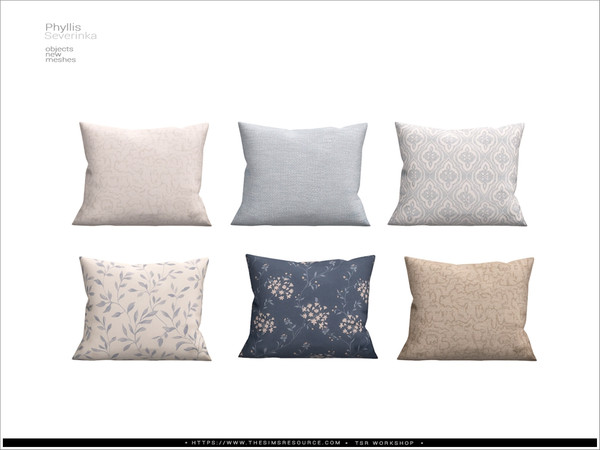 The Sims Resource | Phyllis - living chair pillow