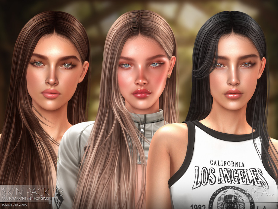 The Sims Resource | leLAPEAU - Ryder Skin and Overlay