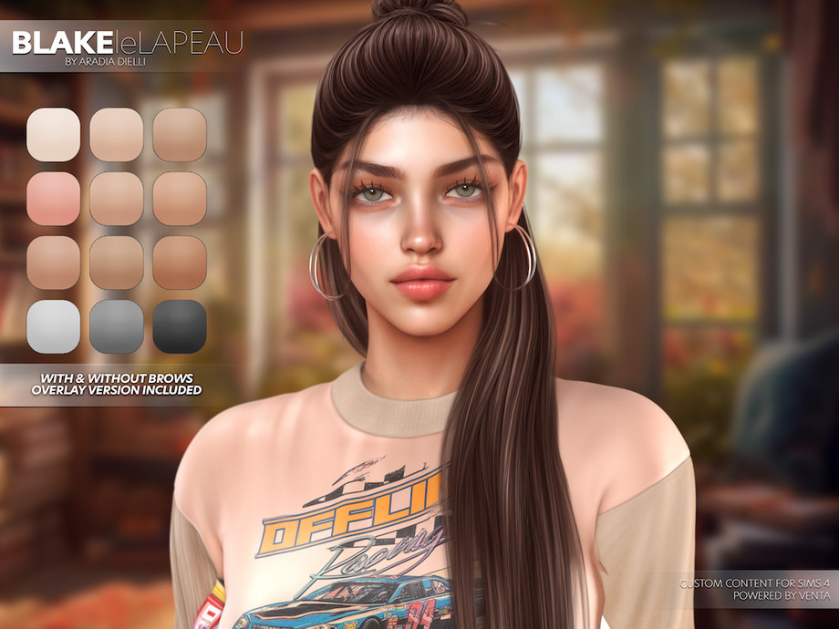 The Sims Resource | leLAPEAU - Blake Skin Overlay