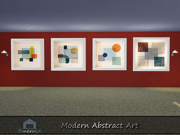 The Sims Resource | modern abstract art3