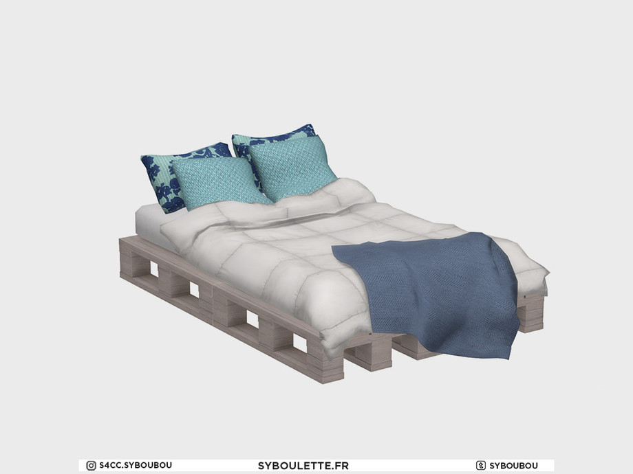 The Sims Resource | Millennial - Double Bed
