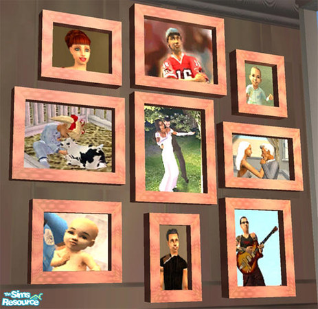 The Sims Resource - Raina Bedroom - Picture Collage