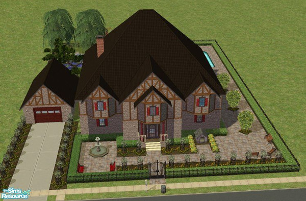 The Sims Resource - Traditional manor