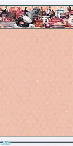 The Sims Resource - Stepular Apple Border with White Wood Tr