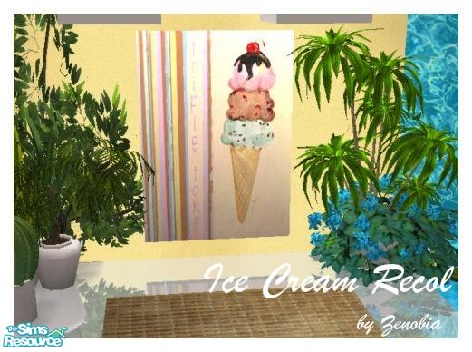 The Sims Resource - Ice Cream Painting Recol 03