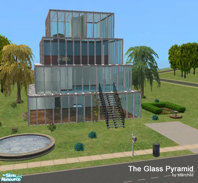 The Sims Resource - The Glass Pyramid