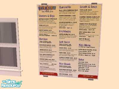 The Sims Resource | Menu 3