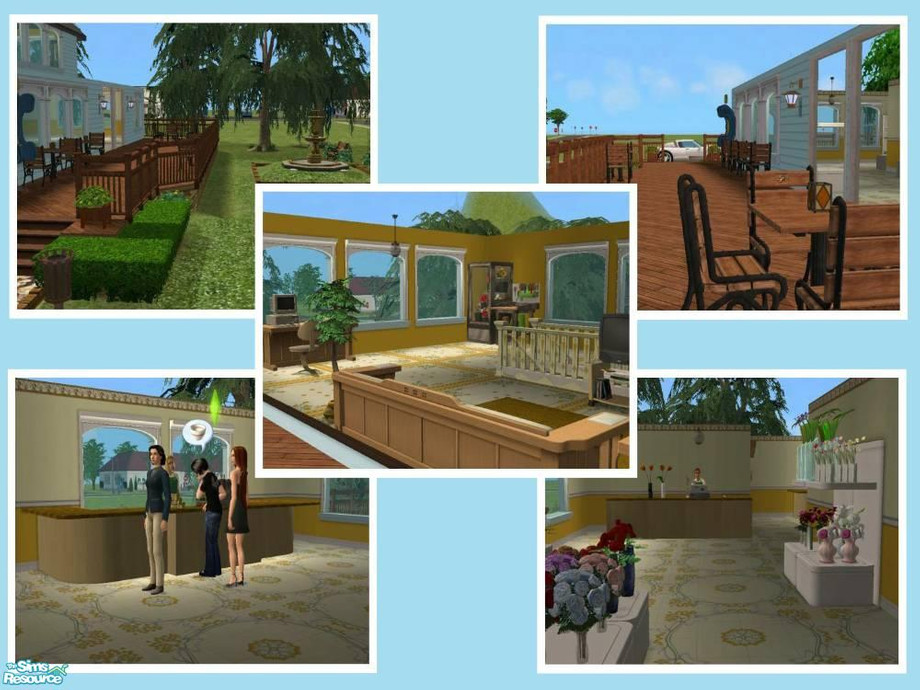 The Sims Resource - Flowers for You flower & gift shop