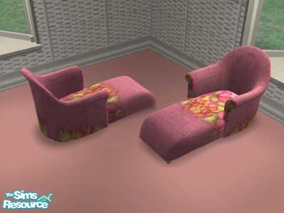 The Sims Resource - DayBedWildFlowers