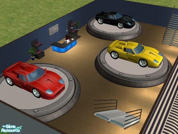 The Sims Resource - Stoneyville Car Dealership