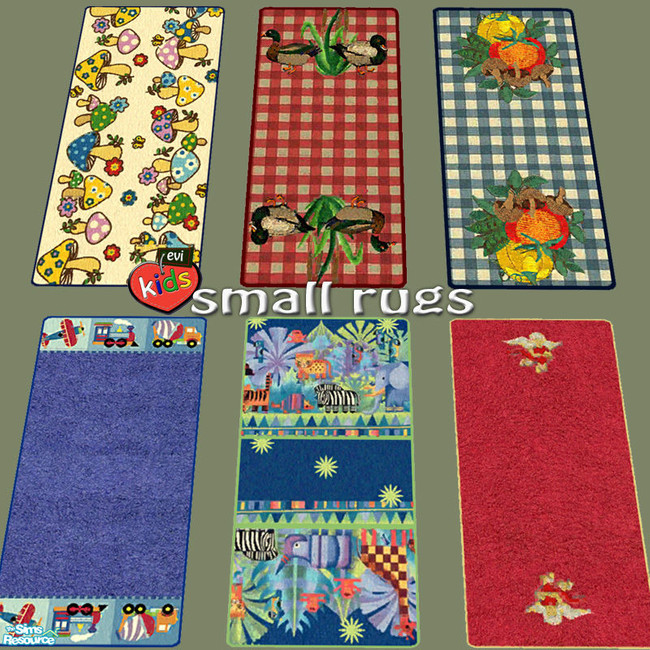 The Sims Resource - evi small rugs