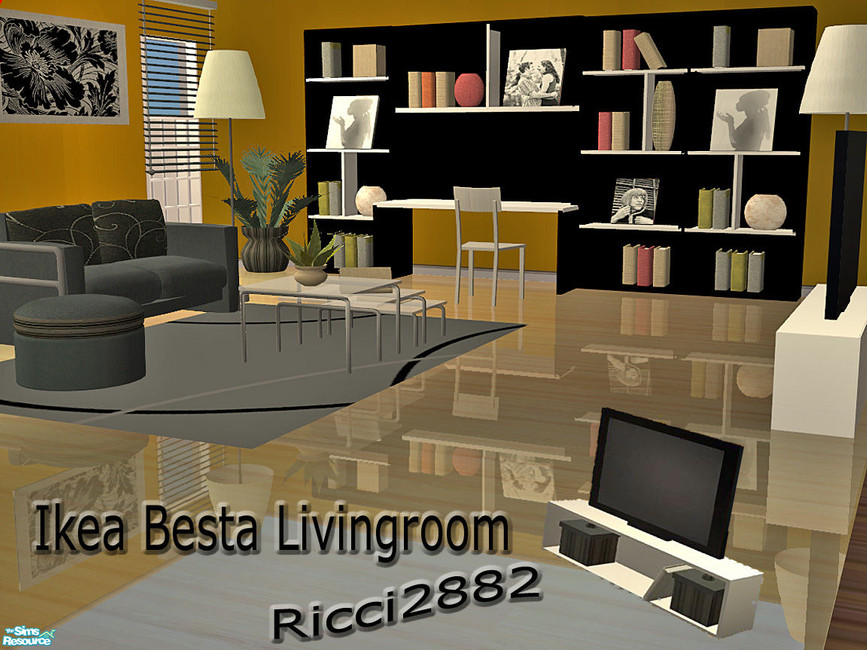 The Sims Resource - Ikea Besta Living