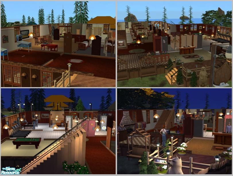 The Sims Resource | Three Lakes Resort & Spa