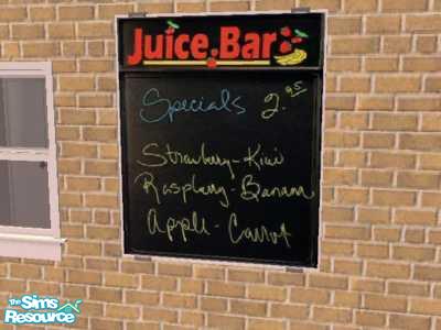 The Sims Resource | Juice Bar