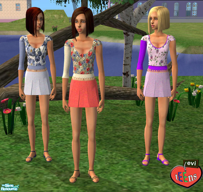 The Sims Resource - teens by evi