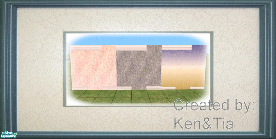 The Sims Resource - Textured Walls Set 1