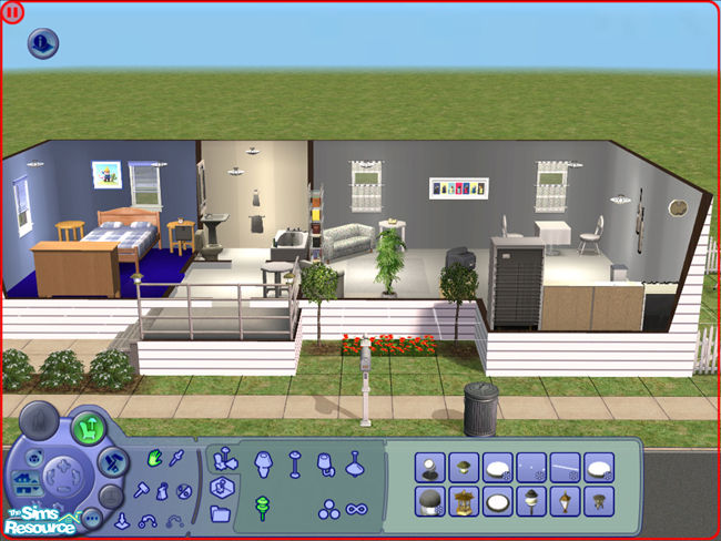 The Sims Resource | Moon\'s Starter House