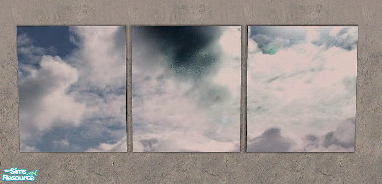 The Sims Resource - Panorama Paintings - Stormy Sky