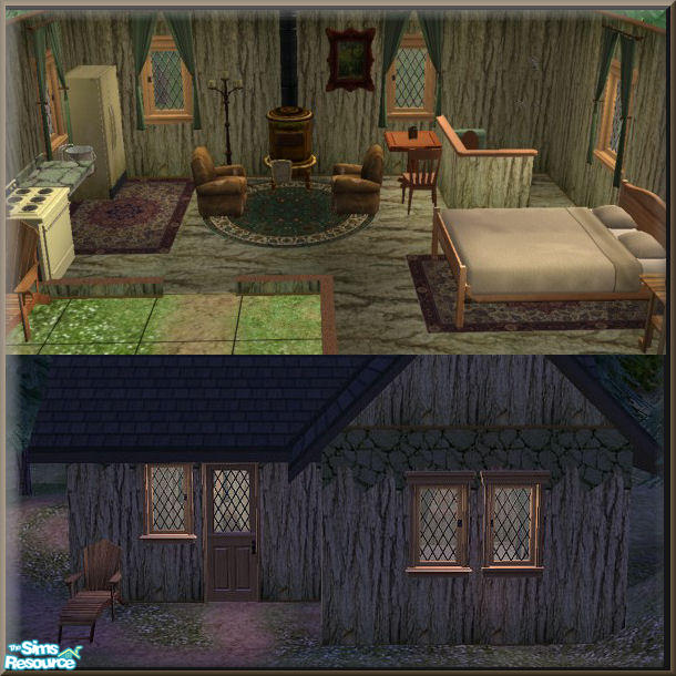 The Sims Resource - Forest Folk: Tulus Cottage