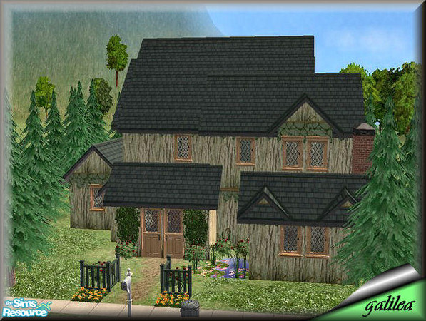 The Sims Resource - Forest Folk: Bain Cottage