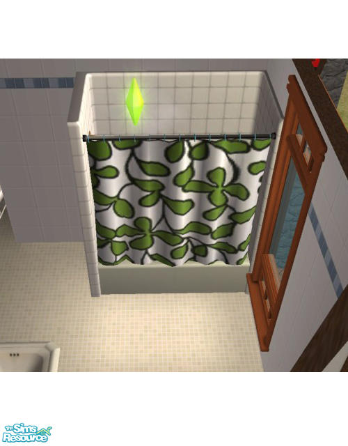 The Sims Resource | Shower Recolor Green