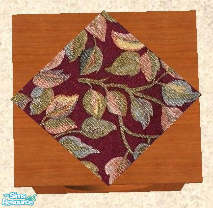 The Sims Resource | leaves cloth recolor