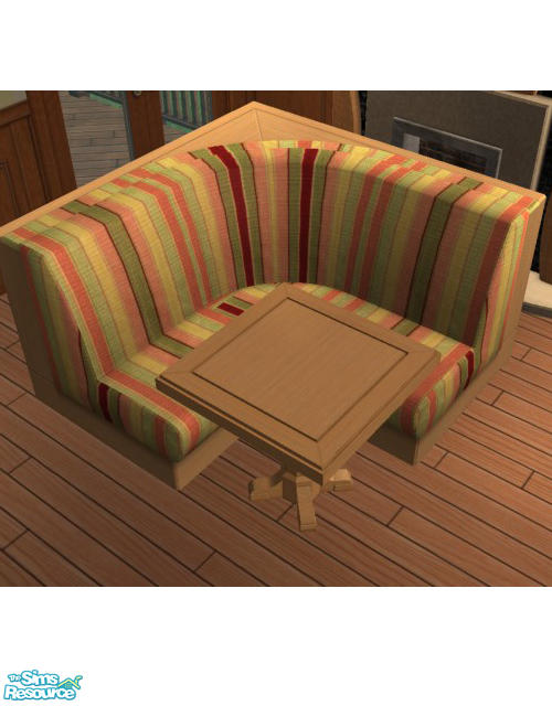 The Sims Resource - Modern Booth Recolors - Stripey