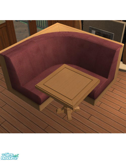 The Sims Resource | Modern Booth Recolors - Grape
