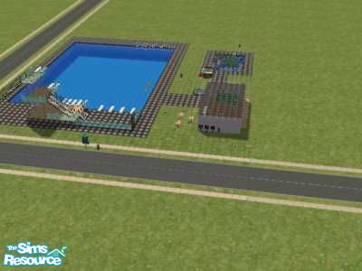 The Sims Resource - pool gardens