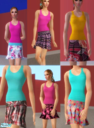 The Sims Resource | Adult Female Set