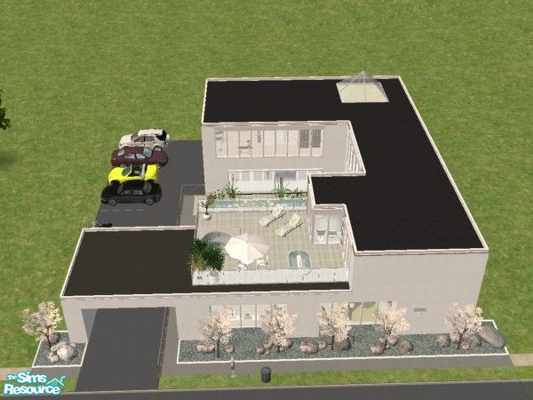 The Sims Resource | Office Building, Zoned Residential