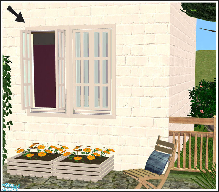 The Sims Resource - Steffor @ Avalon windows - small window - open